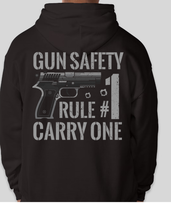 Guns Safety Rule #1 Hoodie – Slope Hill Arms Apparel